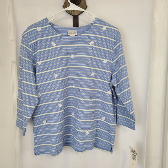 Koret Francisca | Tops | Koret Francisca Womans Long Sleeve Blouse Size ...